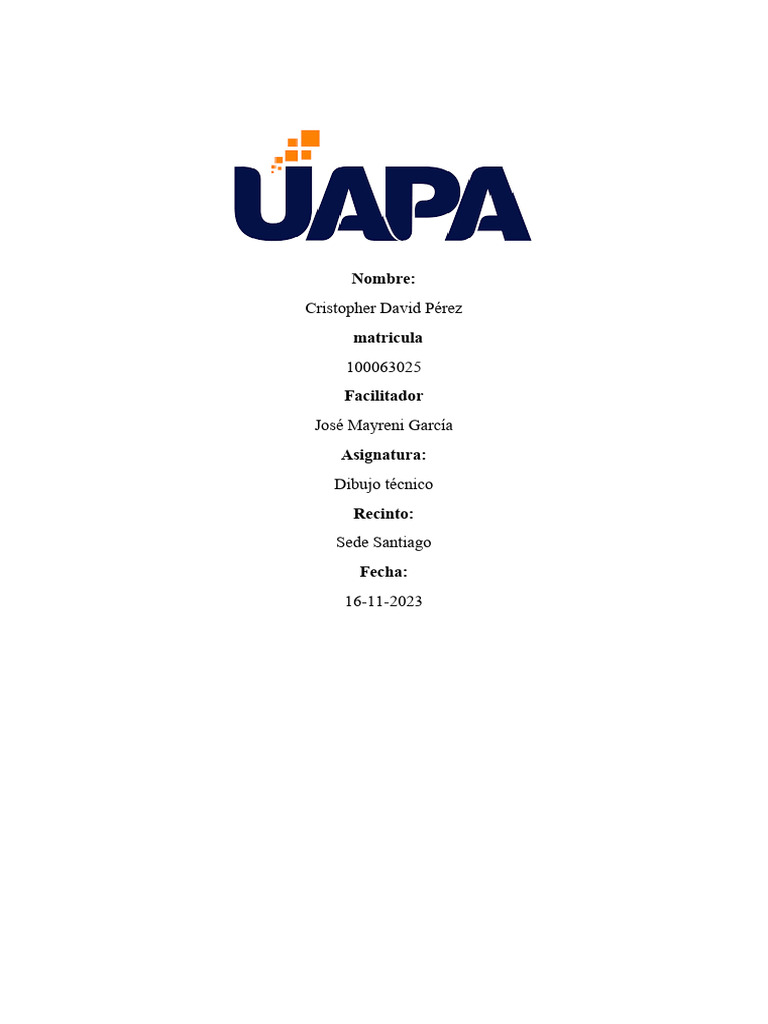 Dibujo Tenico Tarea 2 | Descargar gratis PDF | Dibujo | Lápiz