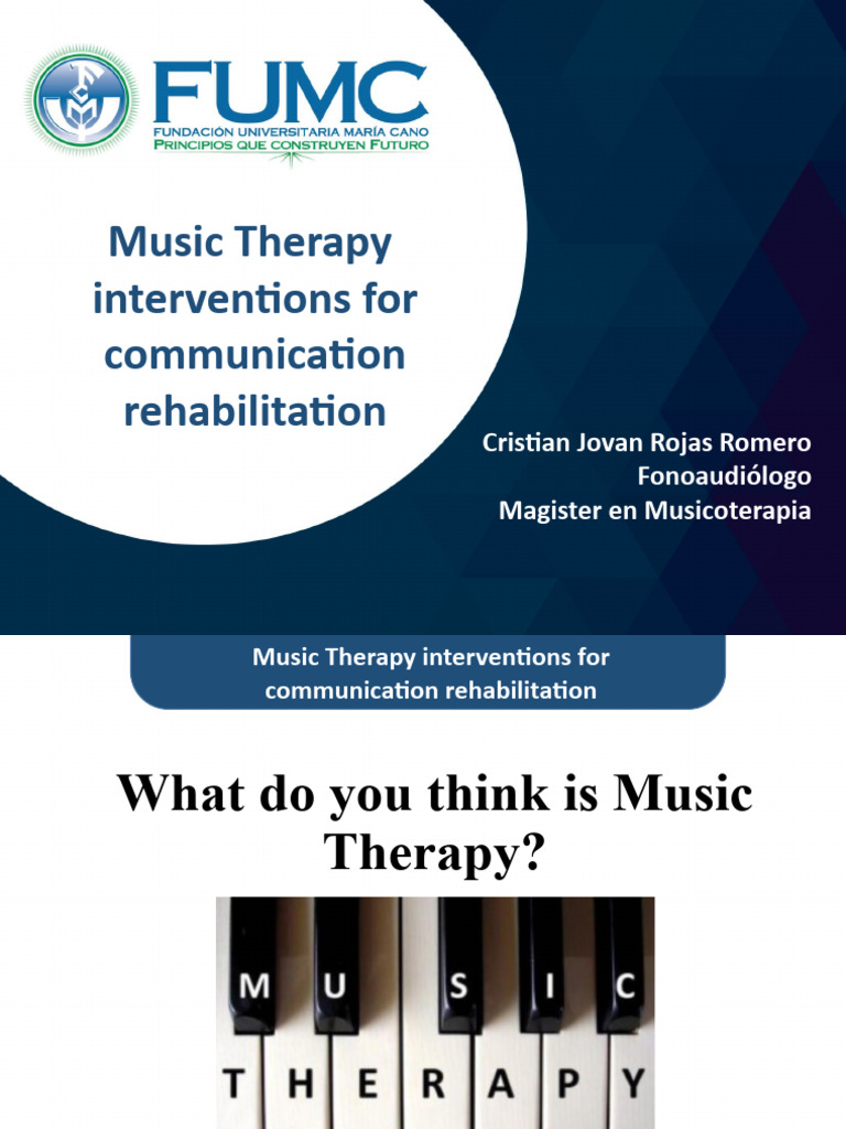Music Therapy | PDF | Psychotherapy | Physical Therapy