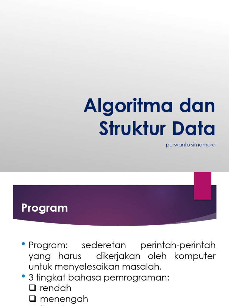 algoritma dan struktur data | PDF
