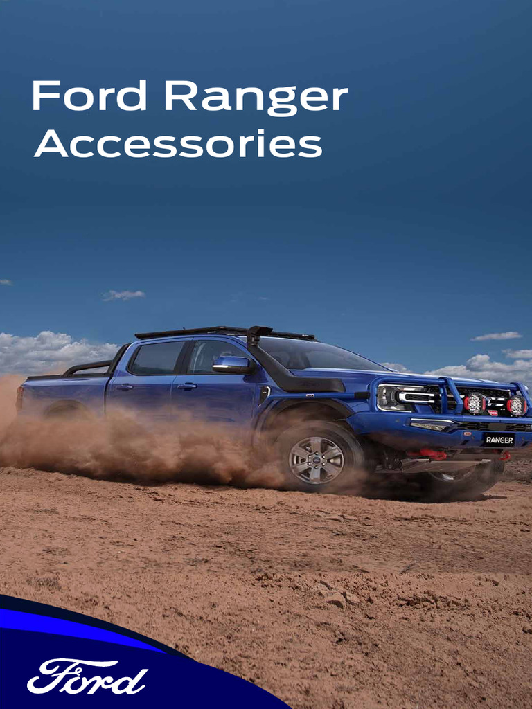 Ranger Raptor Accessories Brochure | PDF | Pickup Truck | Automotive ...