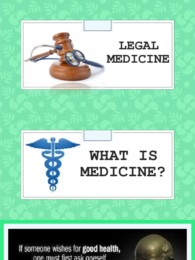 Legal Medicine Review Slides 2021 | PDF | Labia | Coroner