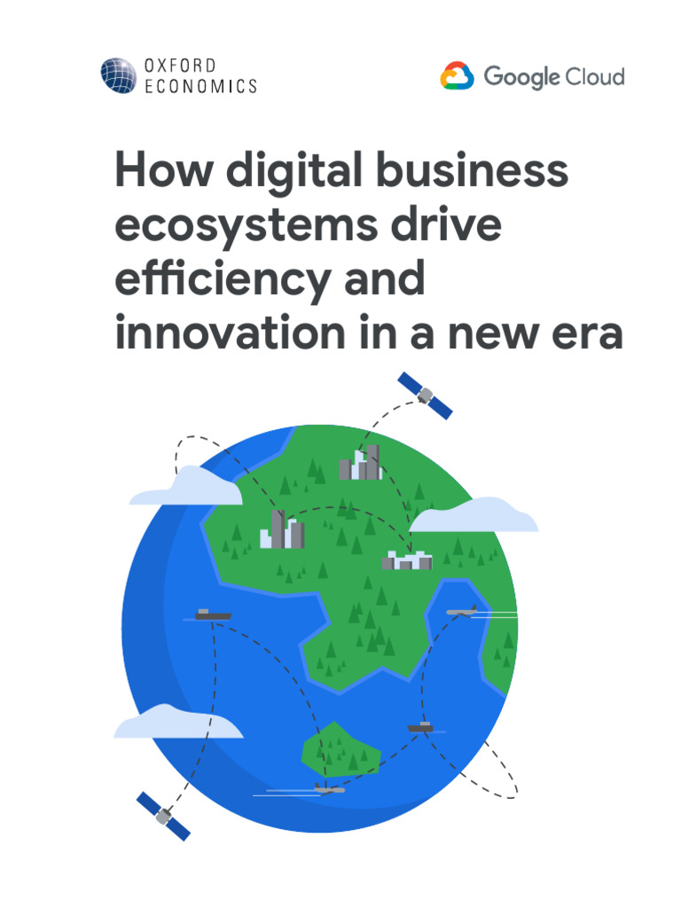 Digital Ecosystems Boost Efficiency & Innovation | PDF | Innovation ...
