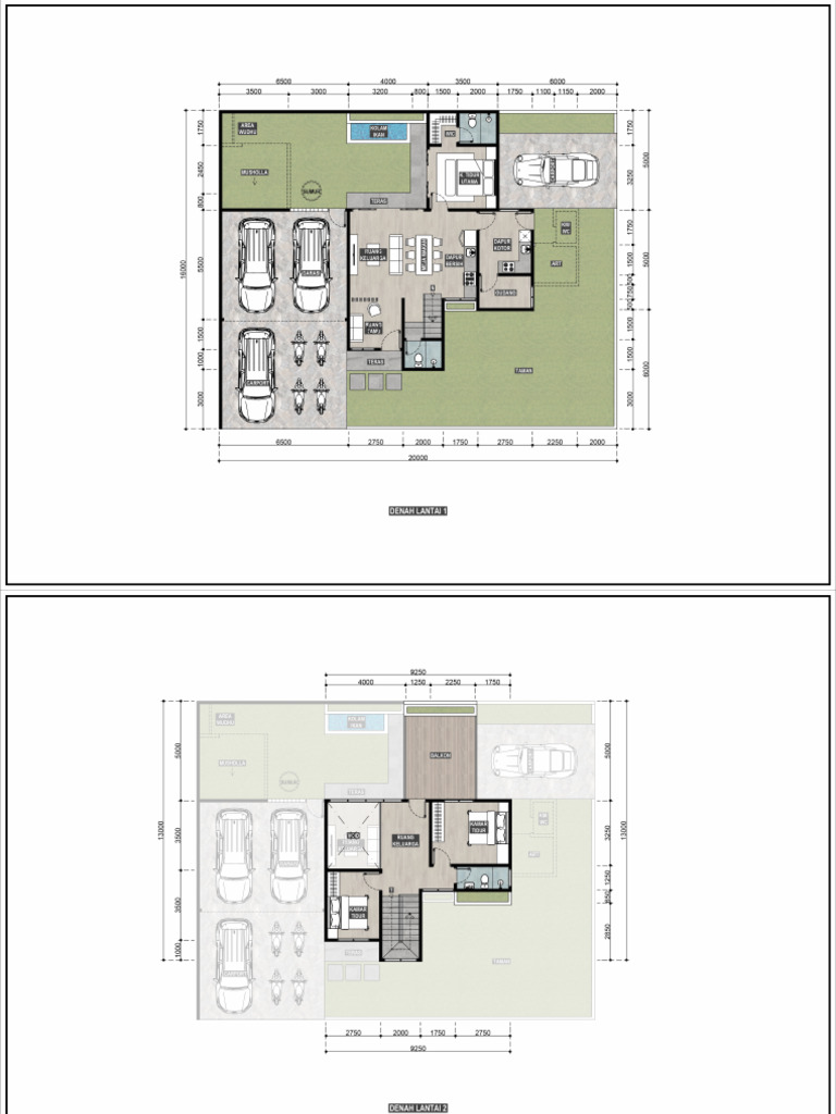 Layout Rumah Ibu Nadia R1 | PDF