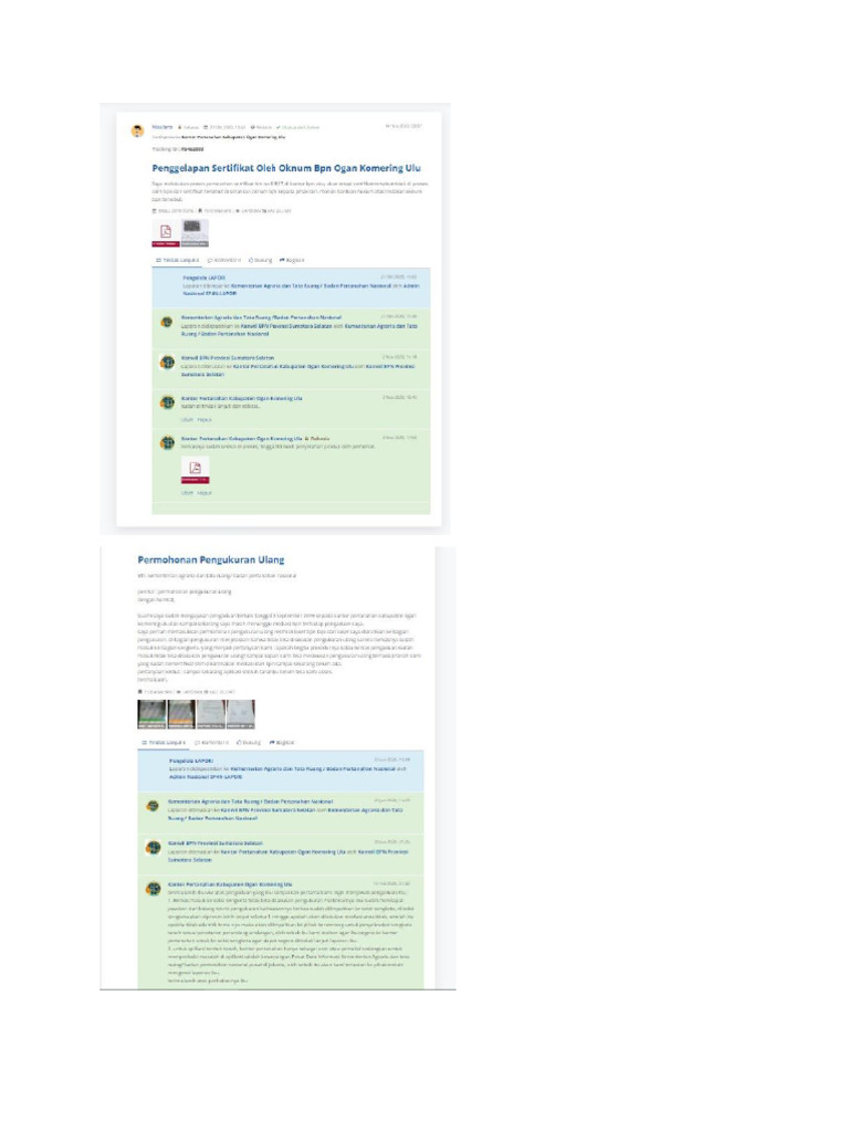 Screenshot SP4N Lapor | PDF