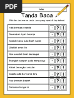 LKPD Menulis Menebalkan Huruf Kelas 1 Bahasa Indonesia | PDF