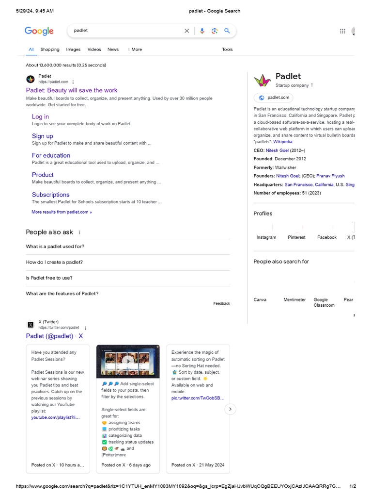 Padlet - Google Search | PDF | Google Play | Online Services