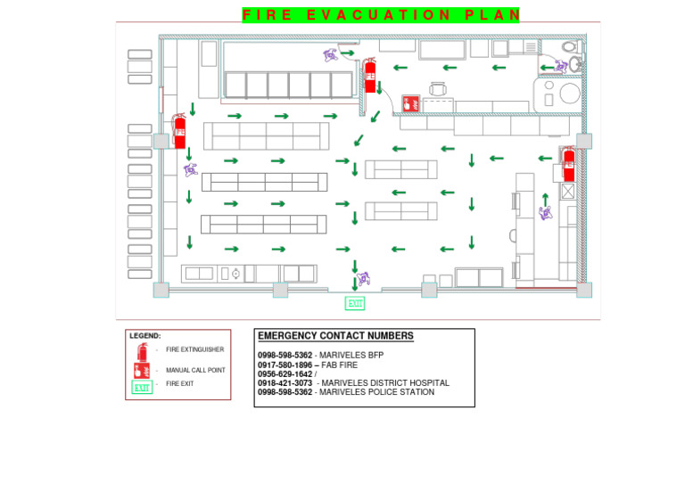 Fire Escape Plan | PDF