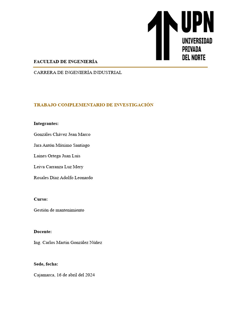 Trabajo de Investigación Complementaria Modificado.. | PDF | Informática | Tecnología