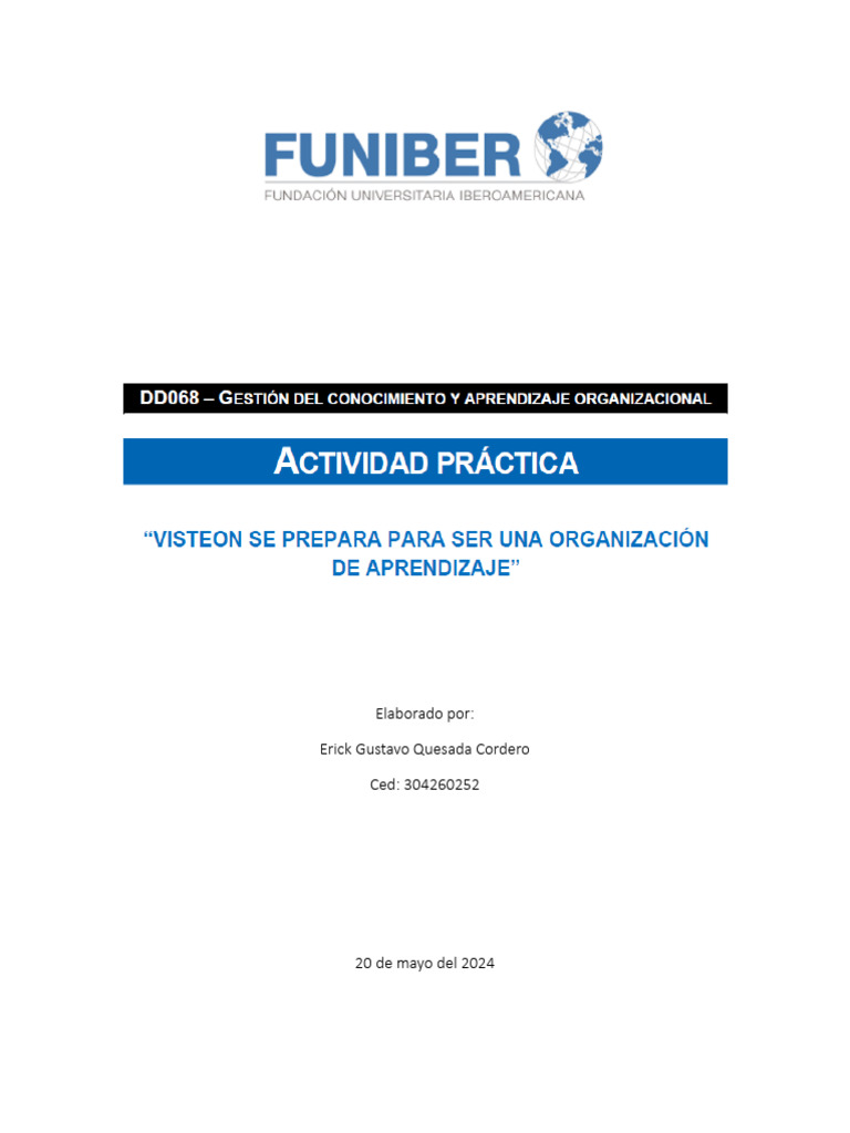 Caso Practico | Descargar gratis PDF | Conocimiento administrativo | Business