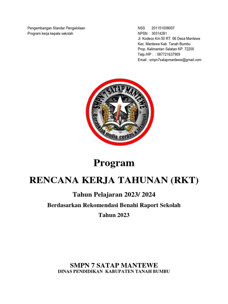 Program RKT 2023 | PDF