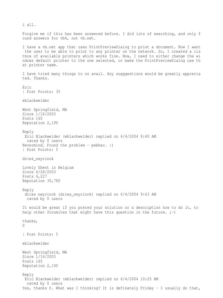 Change Default Printer | PDF | String (Computer Science) | Printer (Computing)