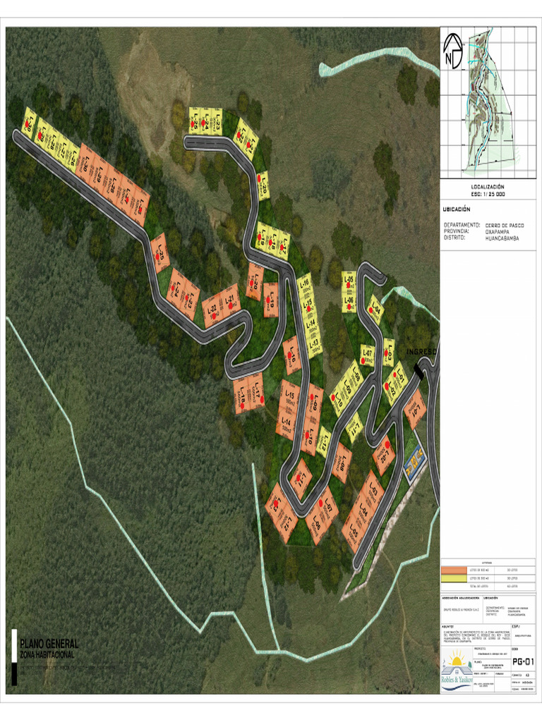 Master Plan - Huancabamba A0 - Marcado Actualizado | PDF
