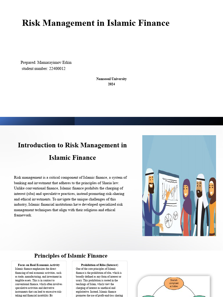 Introduction to Risk Management in Islamic Finance | PDF | Islamic ...