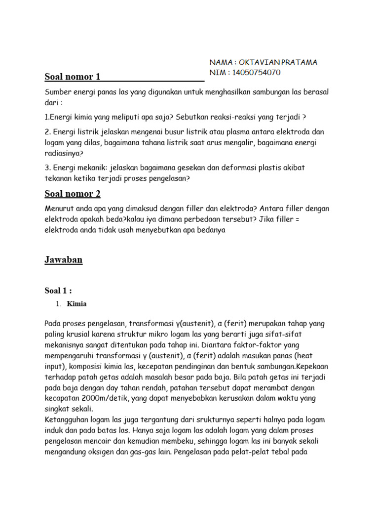 PROSES MANUFAKTUR II (Hiba) | PDF