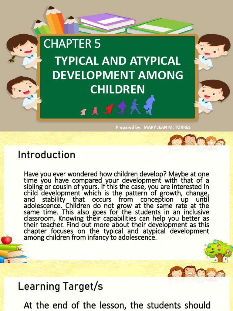 chapter 5 typical and atypical development | Download Free PDF ...