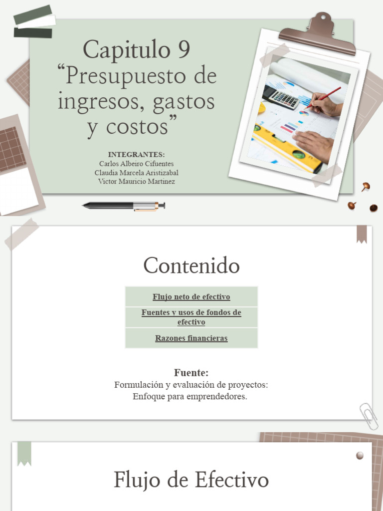 22 - 07 - 23 - Presentacion Capitulo 9 | PDF | Business | Rentabilidad sobre recursos propios