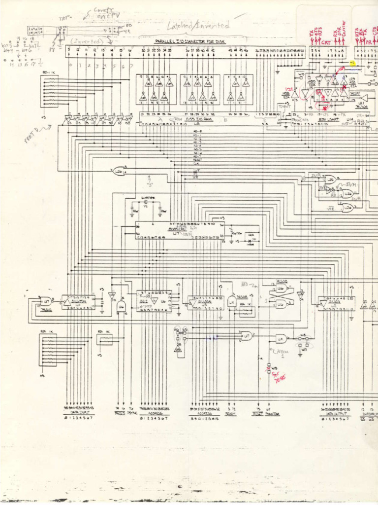 SpaceByte SBC Schematic | PDF