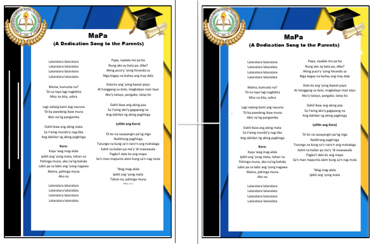 Dedication Song | PDF