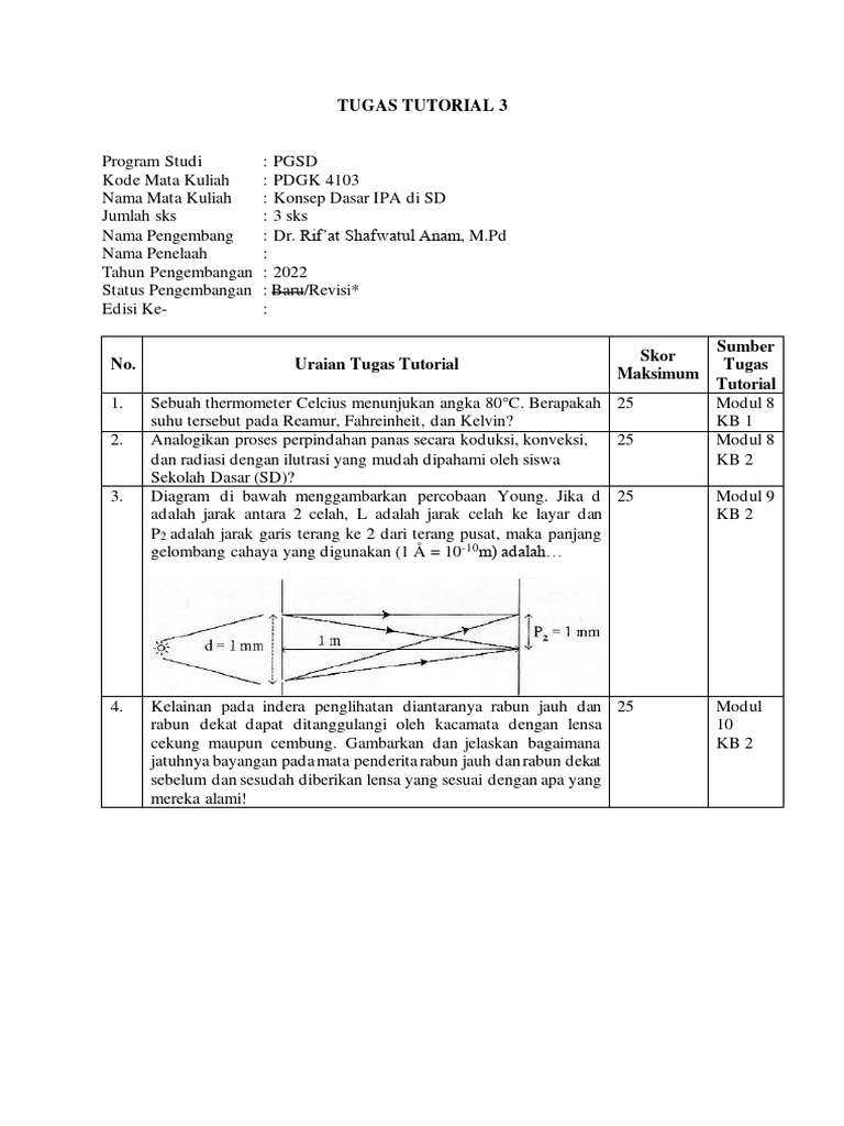 Tugas 3 Konsep Dasar Ipa | PDF