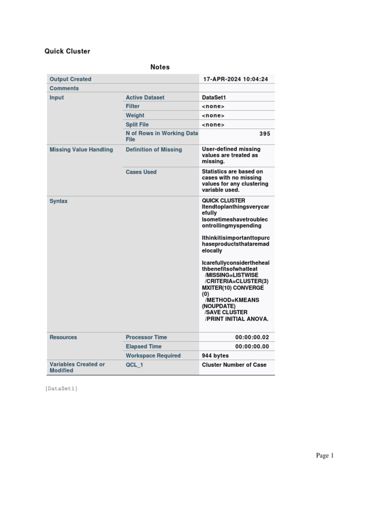 Output A1 | PDF | Cluster Analysis | Algorithms
