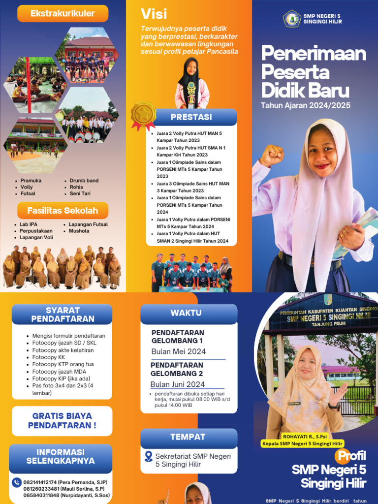 Brosur Lipat 3 PPDB | PDF