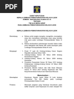 Contoh Format Risalah - Notulen Rapat KM 41-2021 Sampel | PDF