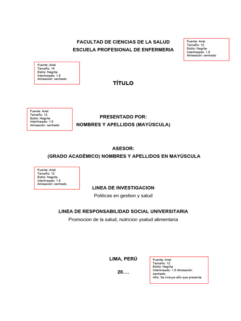 Guía para Tesis en Enfermería 2023 | PDF | Ciencias de la Salud ...