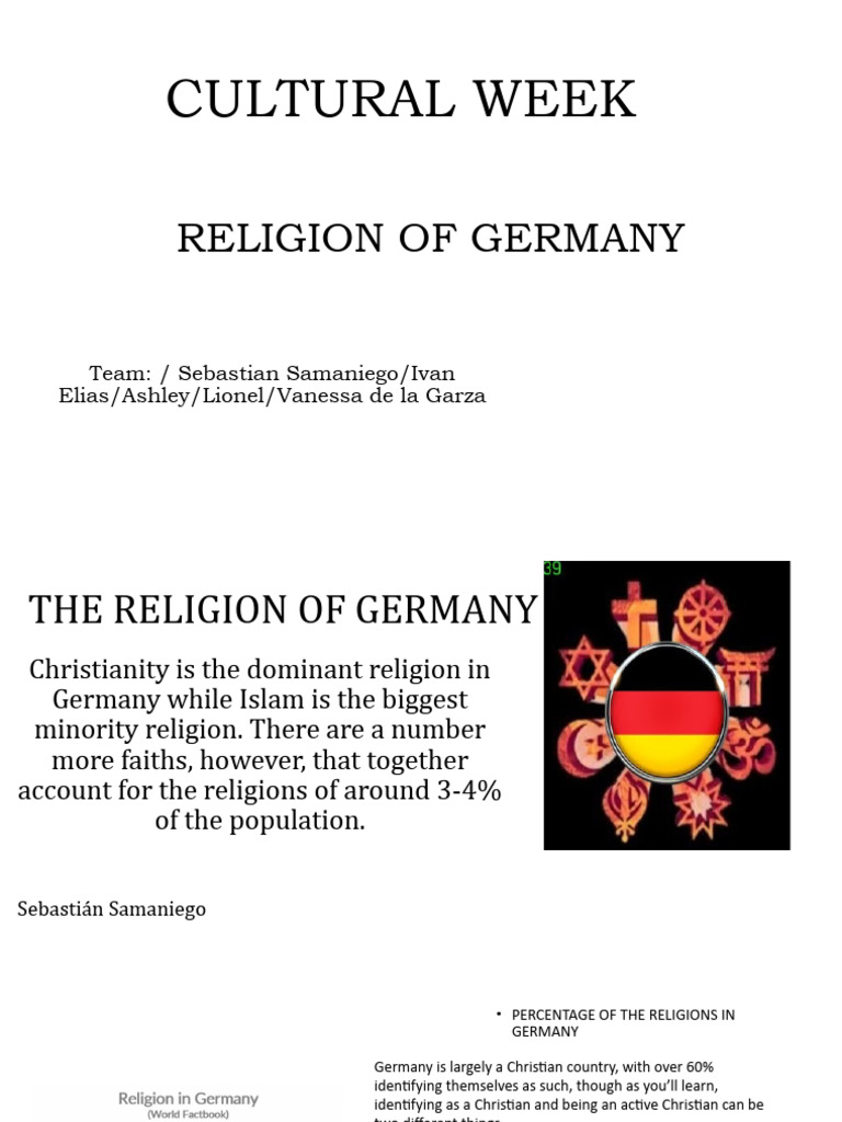 Religion Demographics in Germany | PDF | Protestantism | Psychological ...