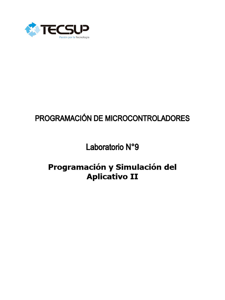 Lab09_ProgramacionSimulacionAplicativo2_PIC18F4550 | Descargar gratis PDF | Laboratorios ...