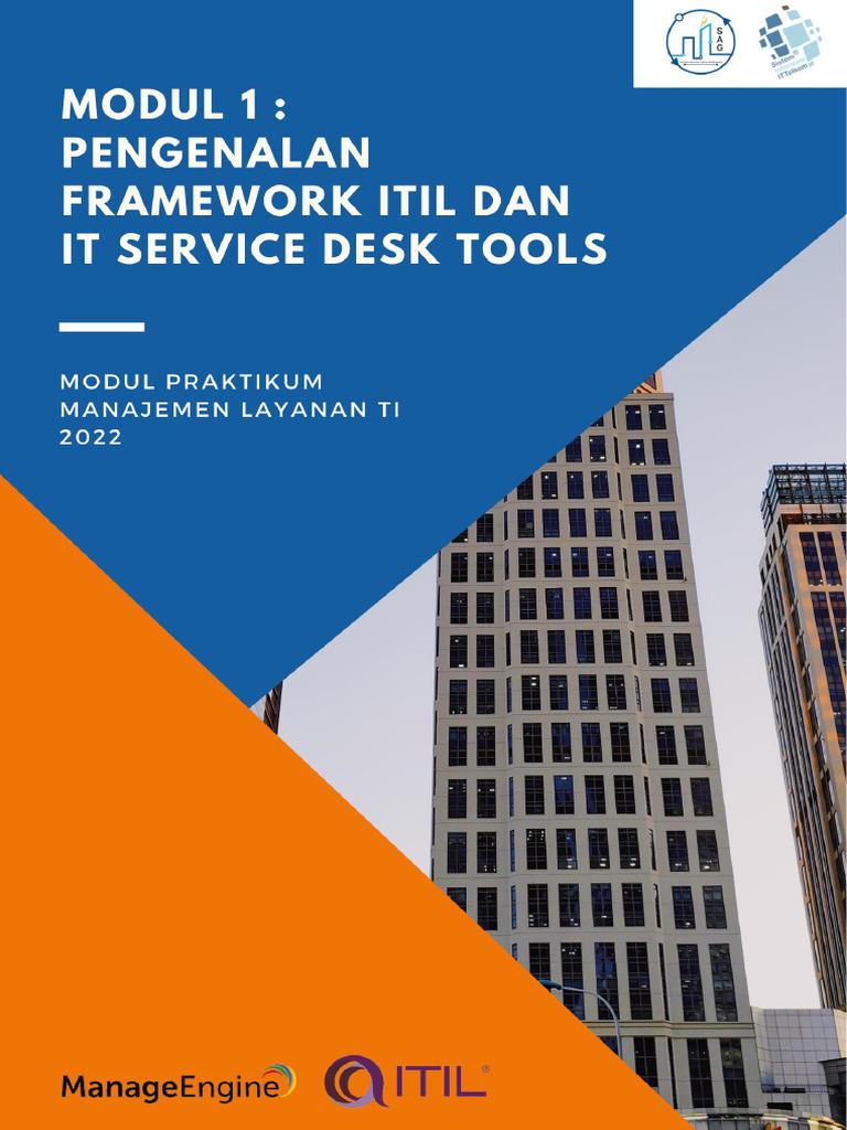 (Ind) Modul 1 Pengenalan Framework Itil Dan It Service Desk Tools | PDF