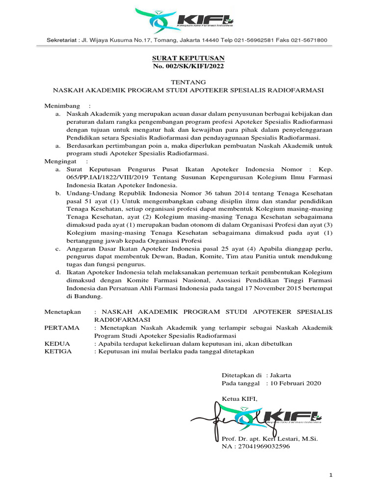 2020 Naskah Akademik | PDF