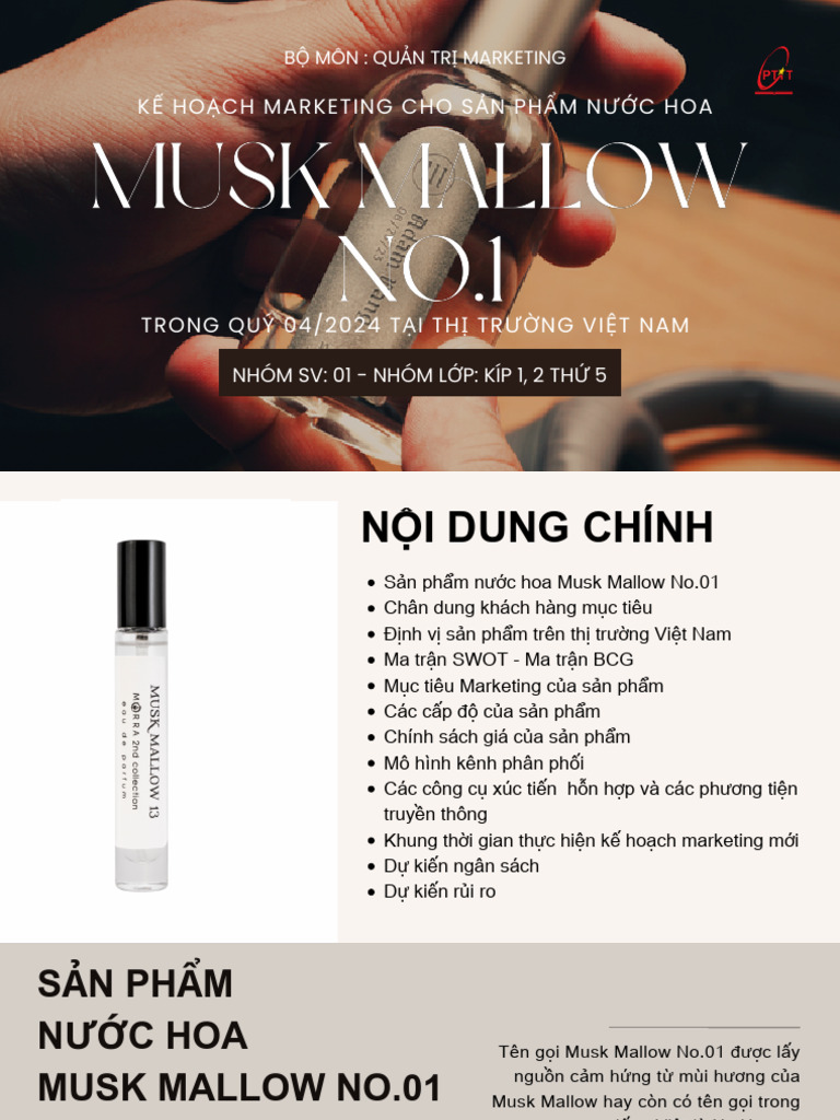 QTM Nhóm 1 - Musk Mallow No.01 | PDF