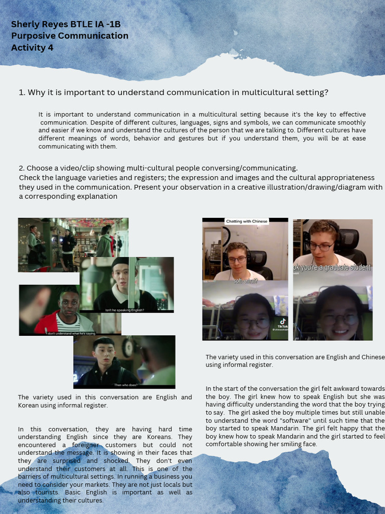 Activity 4 PurCom | PDF | Communication | English Language