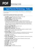 Understanding Khewat Number in Land Records | PDF | Mortgage Law ...