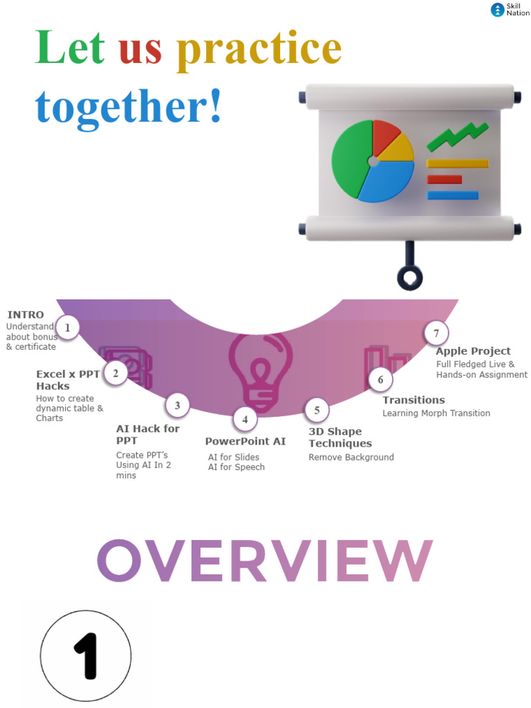 Pratice Material - Powerpoint Workshop Updated | PDF | Microsoft Power Point | Microsoft Excel