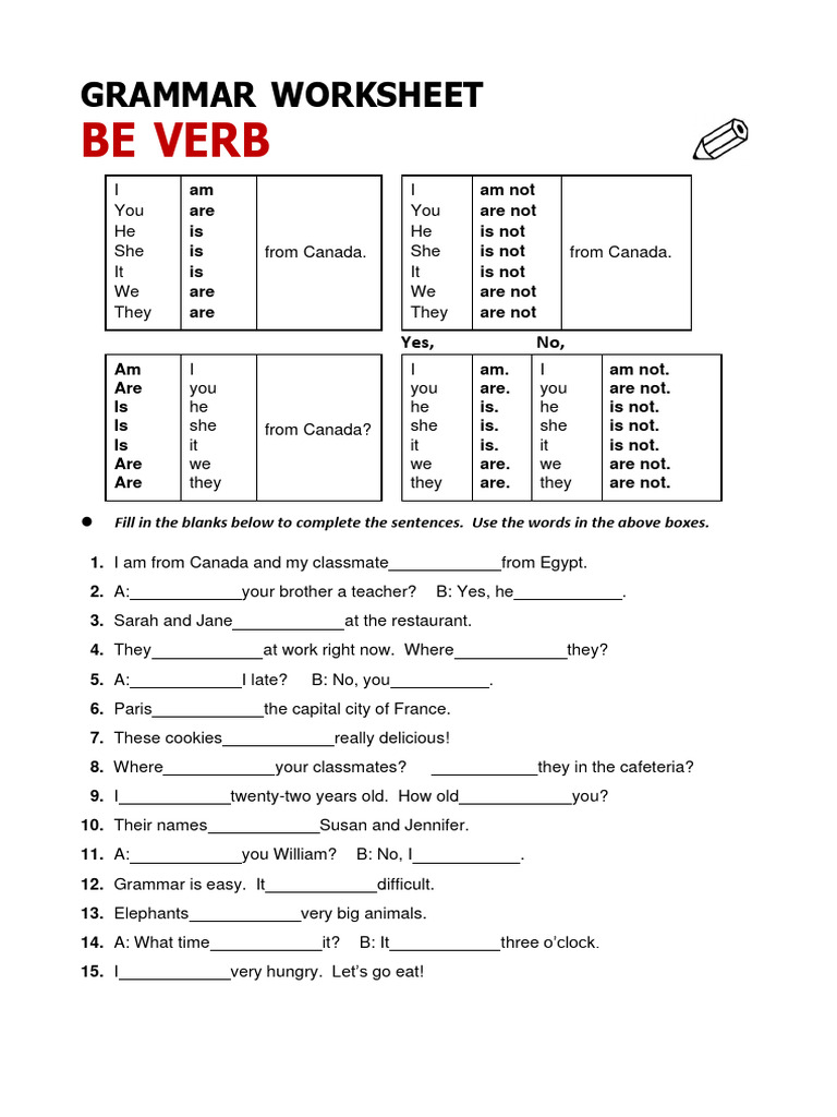 Verb to be (1) | PDF | Linguistic Typology | Language Mechanics