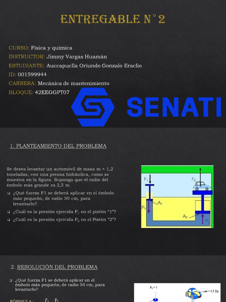 ENTREGABLE N°2 Gonza FÍSICA Y QUÍMICA 2 | Descargar gratis PDF | Motor de combustión interna ...