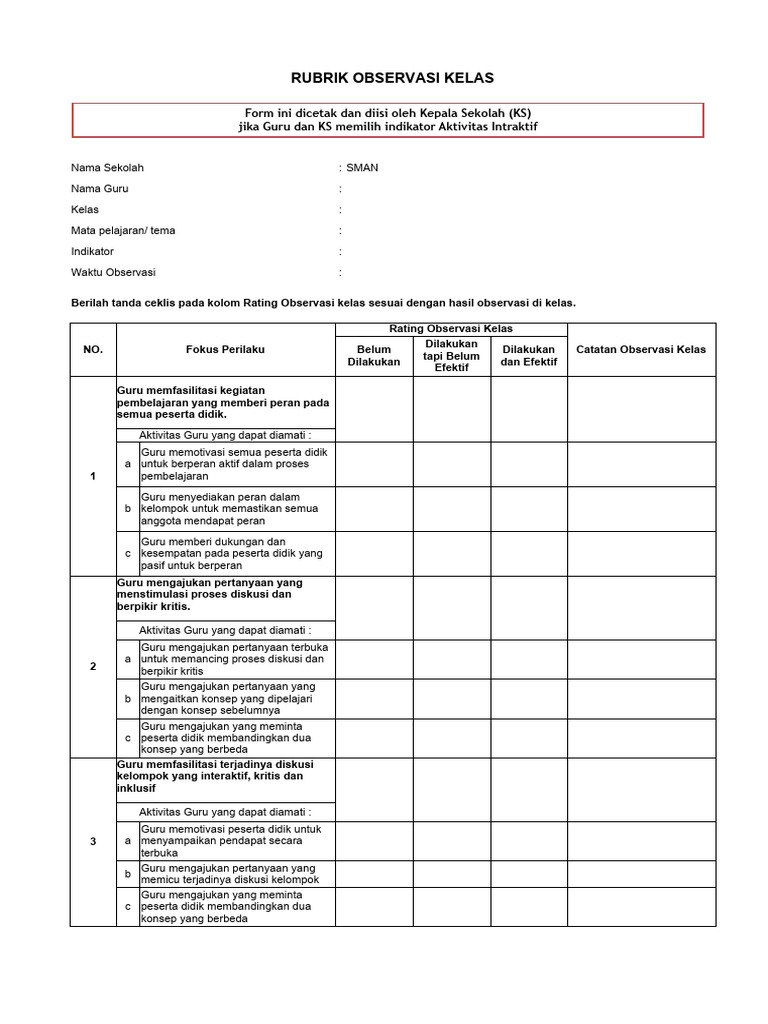 Bahan Observasi PMM 2024 | PDF | Karier & Perkembangan
