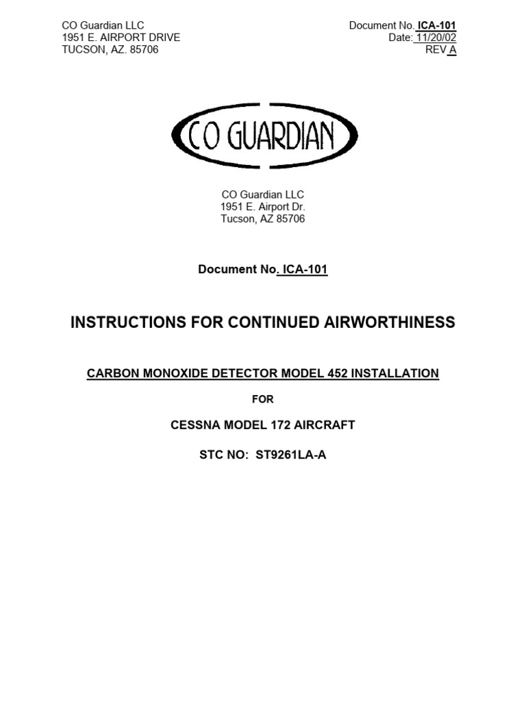 Guardian-Avionics-Aero-452R-ICAW | PDF | Aviation