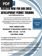 Child Development Permit Matrix - With Alternative Qualification ...