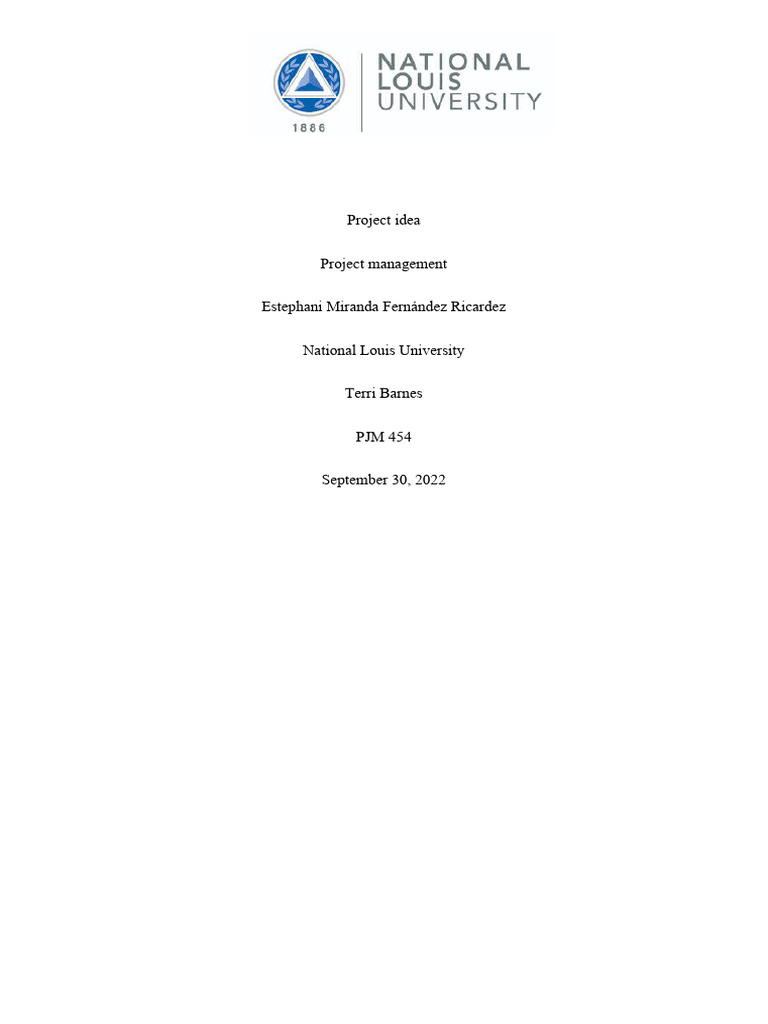 Module 1 - Project Idea | PDF | Art