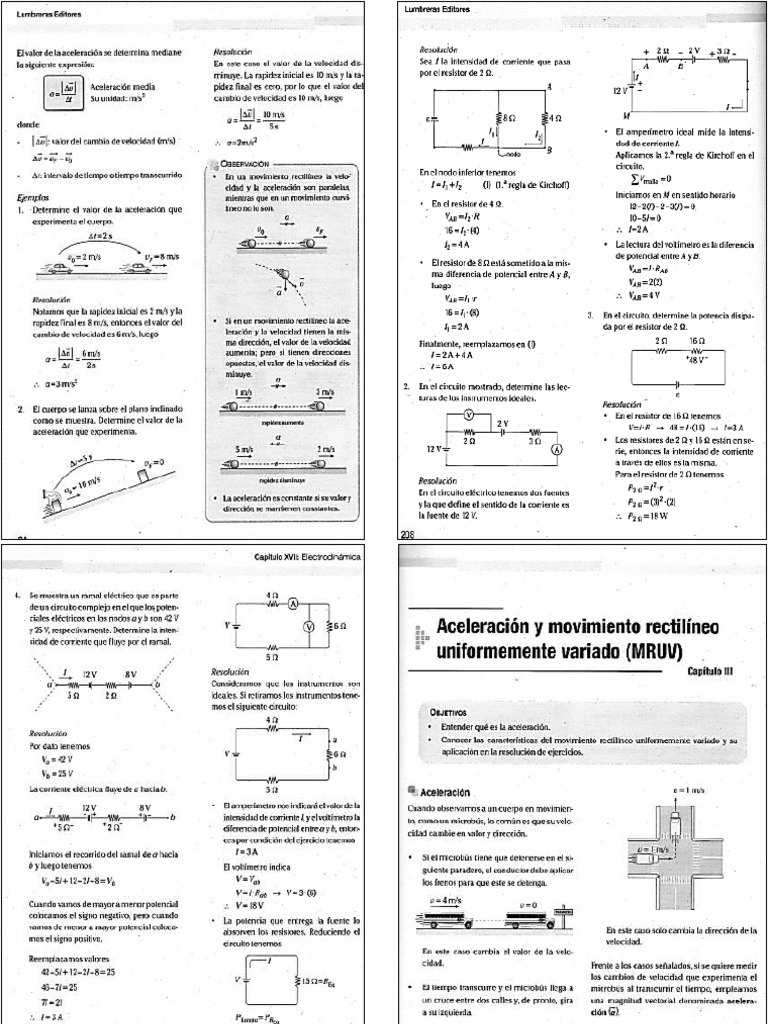 Lumbreras Fisica | PDF