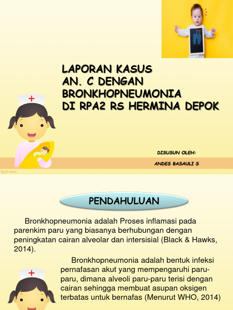 Bronchopneumonia Pada Anak | PDF
