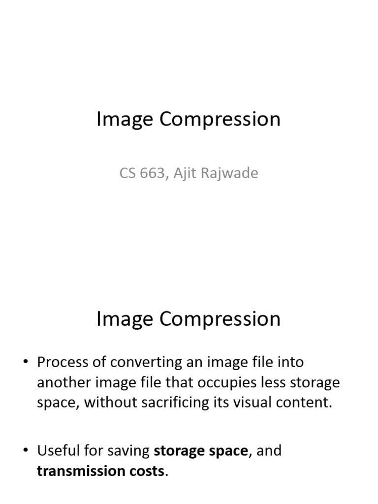 Image Compression | PDF | Data Compression | Discrete Fourier Transform