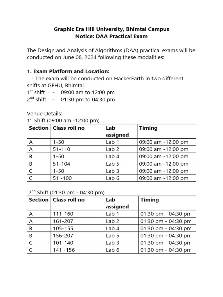 Notice Daa Practical Pdf