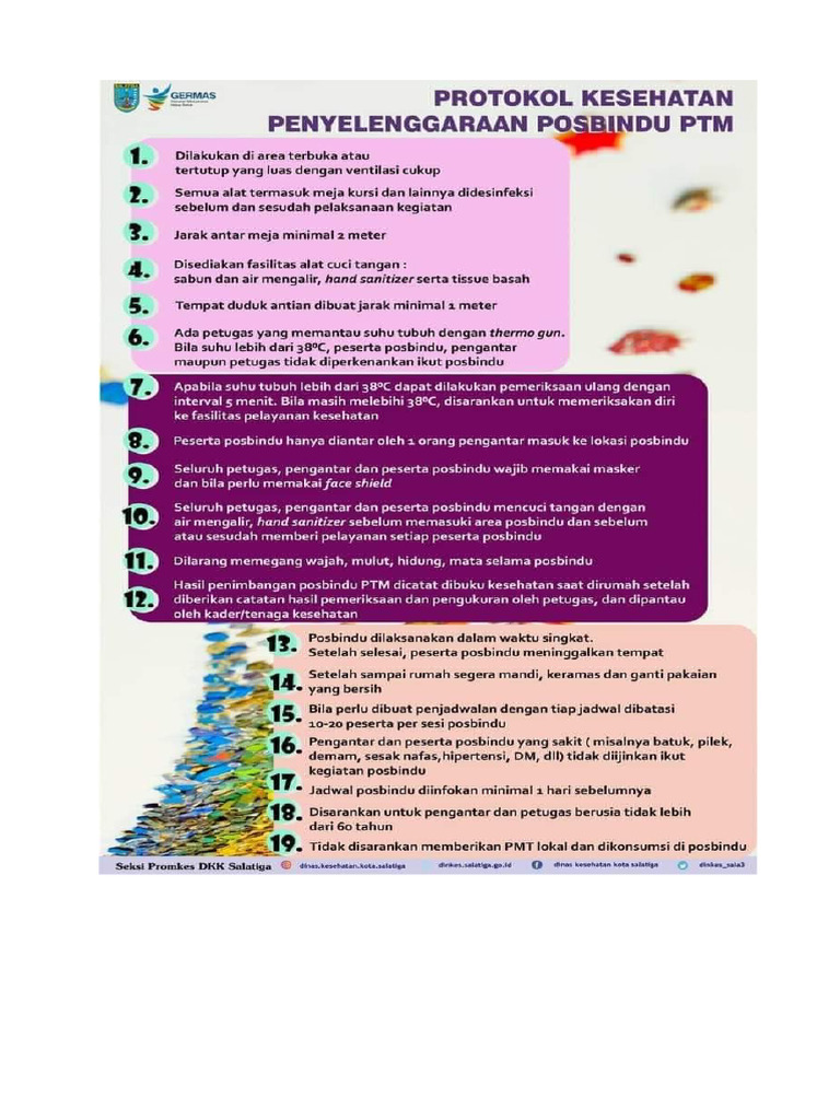 Protol Kes Posbindu PTM | PDF