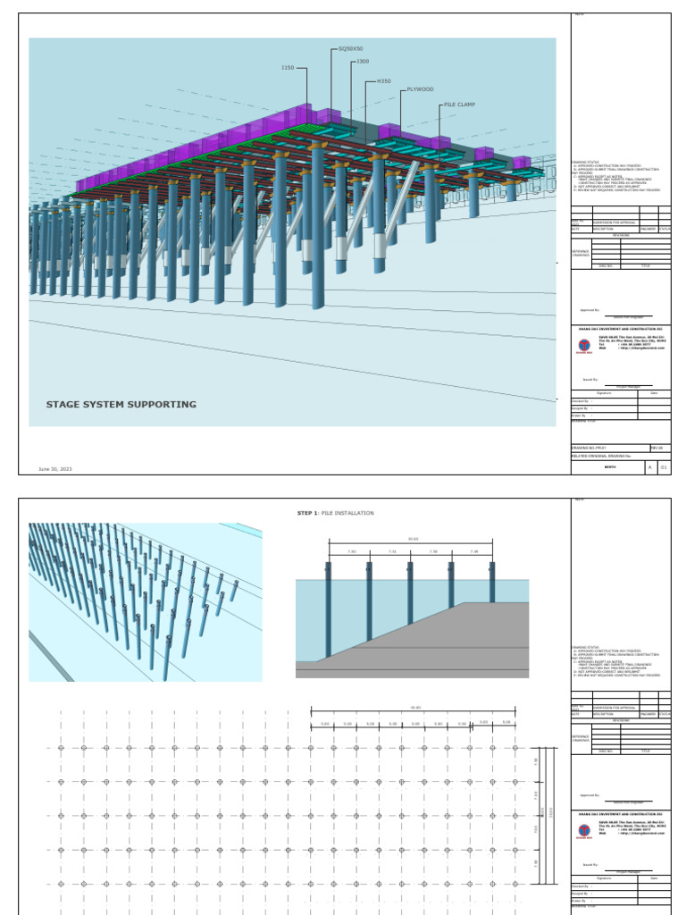 30jun23 Ms of Bottom Formwork Structure 2 | PDF