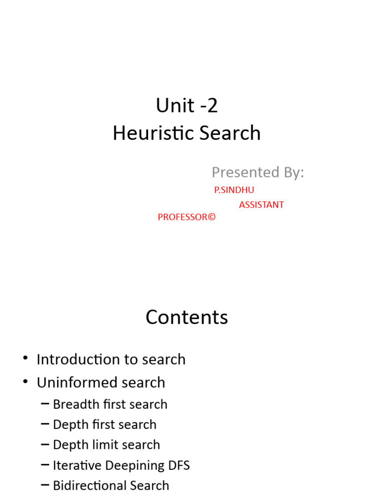 Share Ai Unit2 | Download Free PDF | Applied Mathematics | Algorithms