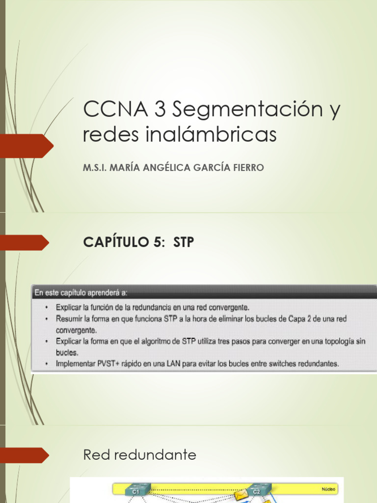 CCNA 3 Cap 5 STP | PDF | Estándares informáticos | Ingeniería Informática