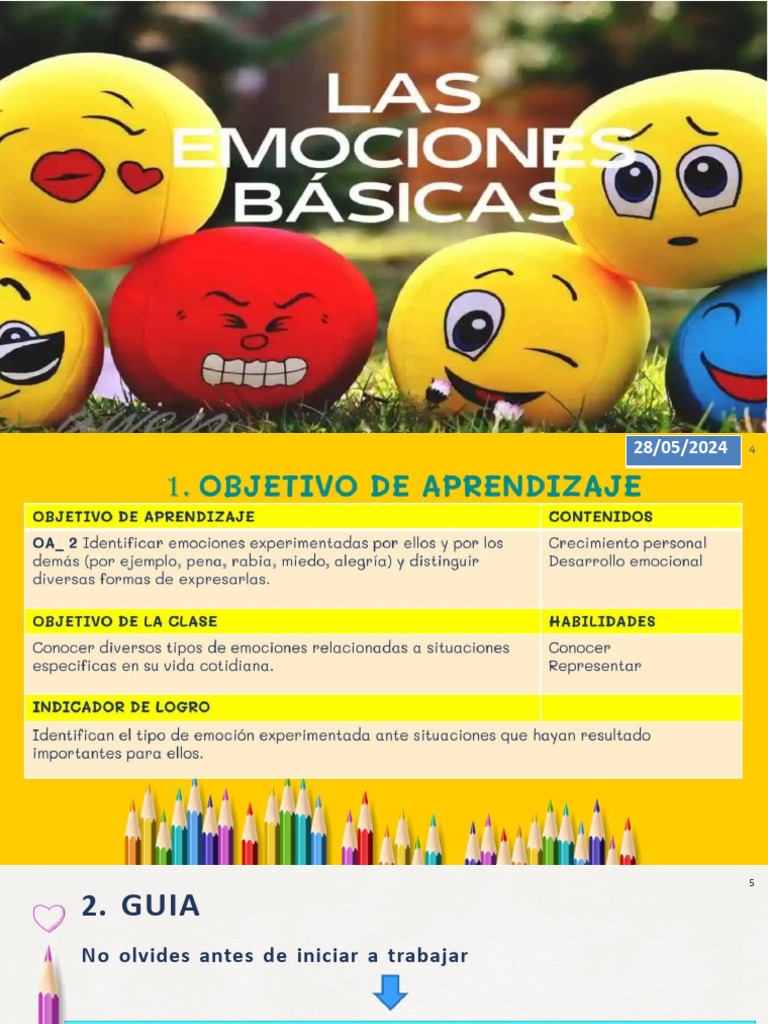 Guía para Entender las Emociones | PDF